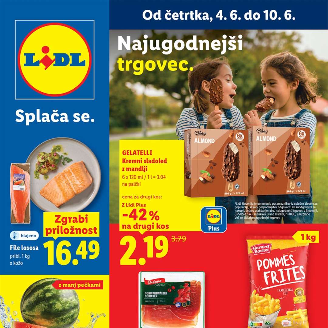 LIDL katalog • Od četrtka, 4. 6., do srede, 10. 6. 2026